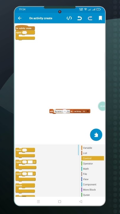 Cara menggunakan Listview dengan List String di Sketchware Pro - YouTube