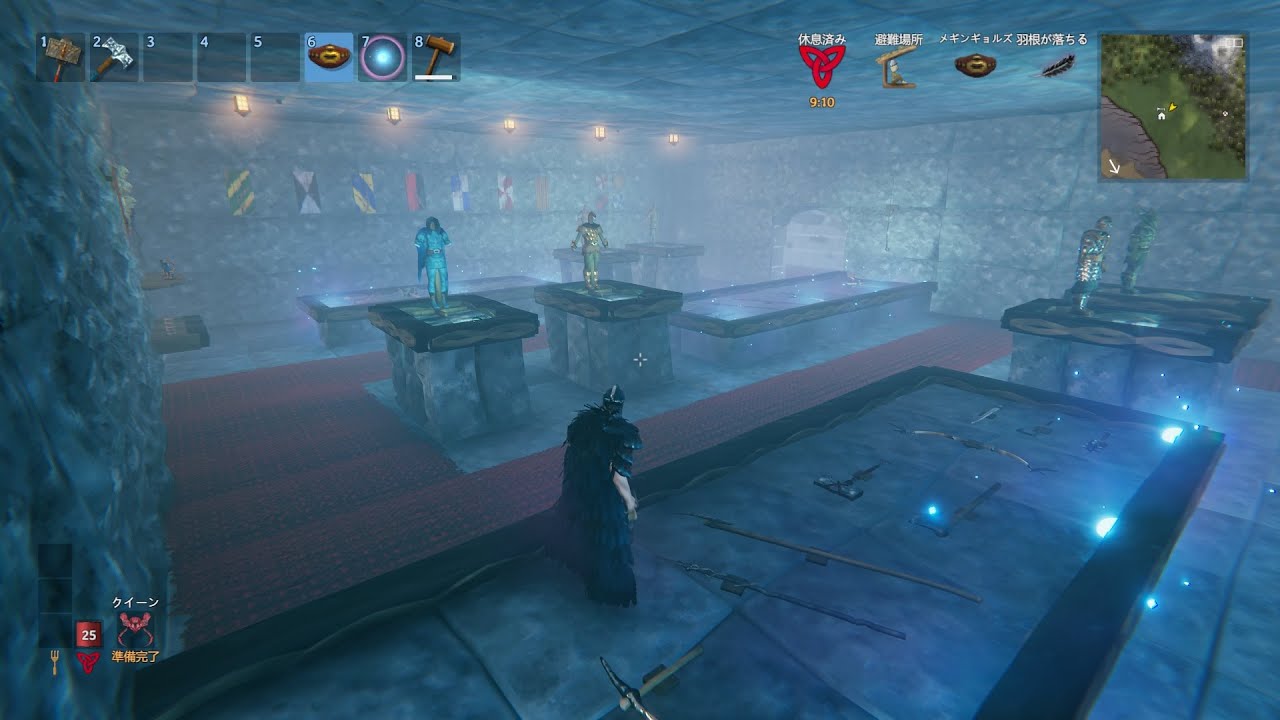 valheim 11-89 自由編 博物館建設61 BGM 無言 - YouTube