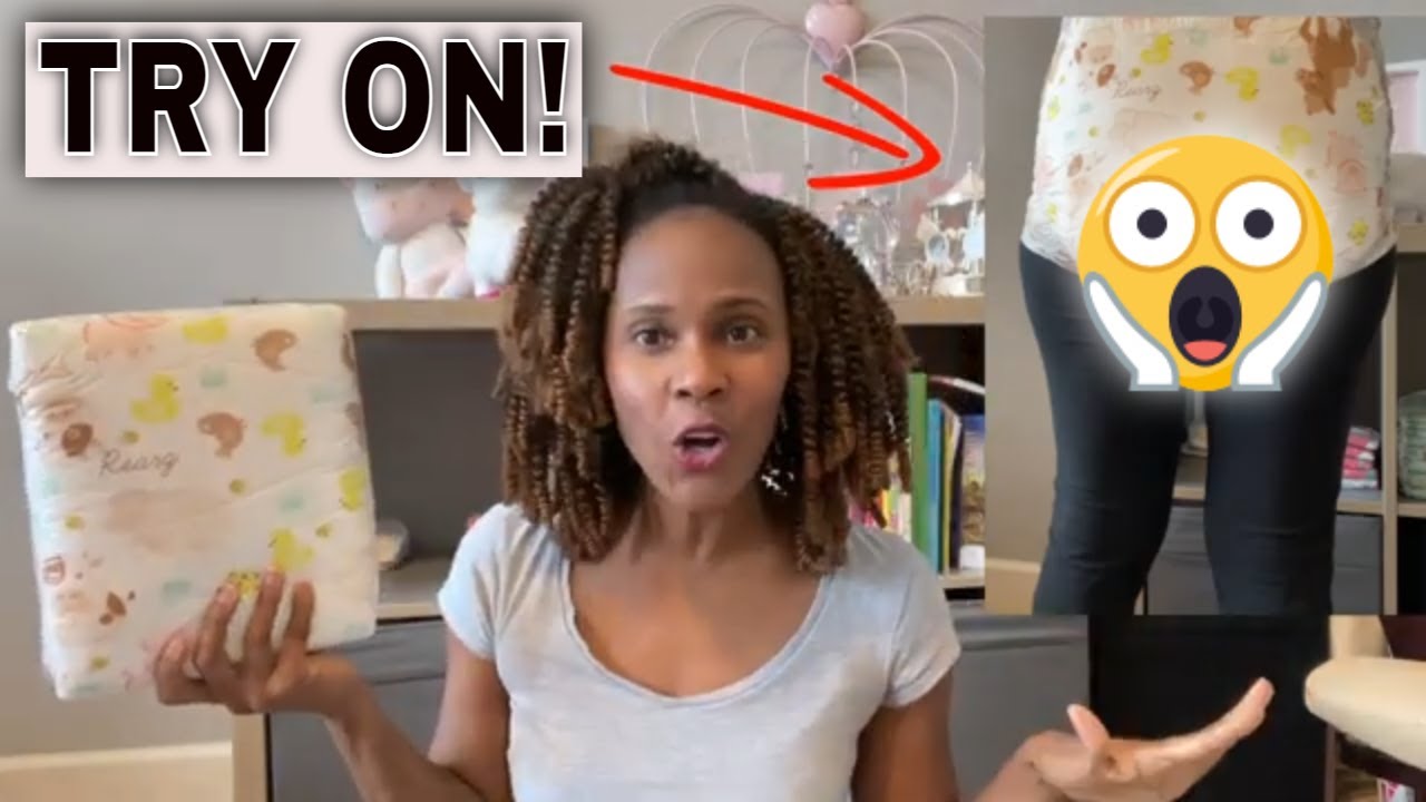 REARZ BARNYARD UNPACKAGE and TRY-ON| ADULT DIAPERS - YouTube