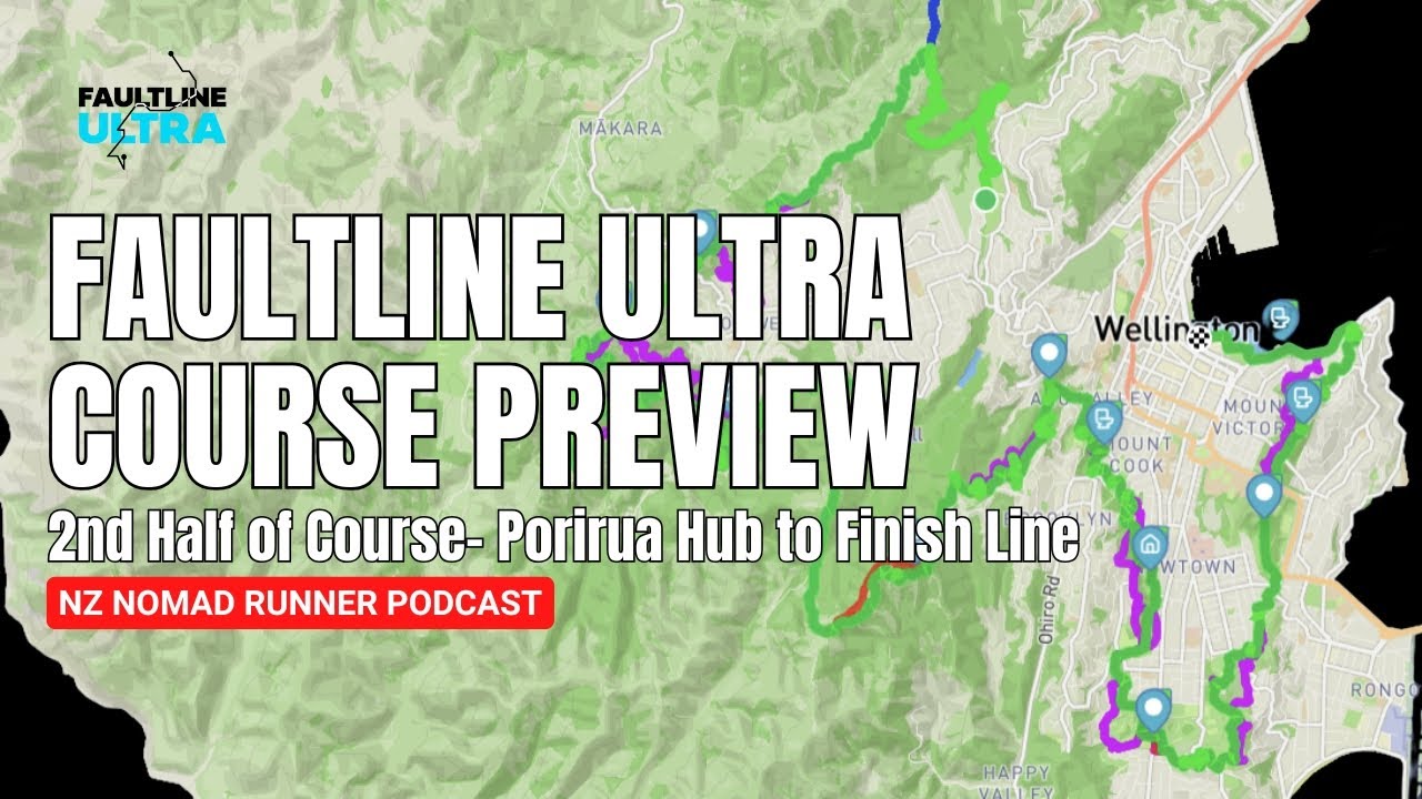 Faultline Ultra 2025- Course Preview- Porirua Hub to Finish Line! - YouTube