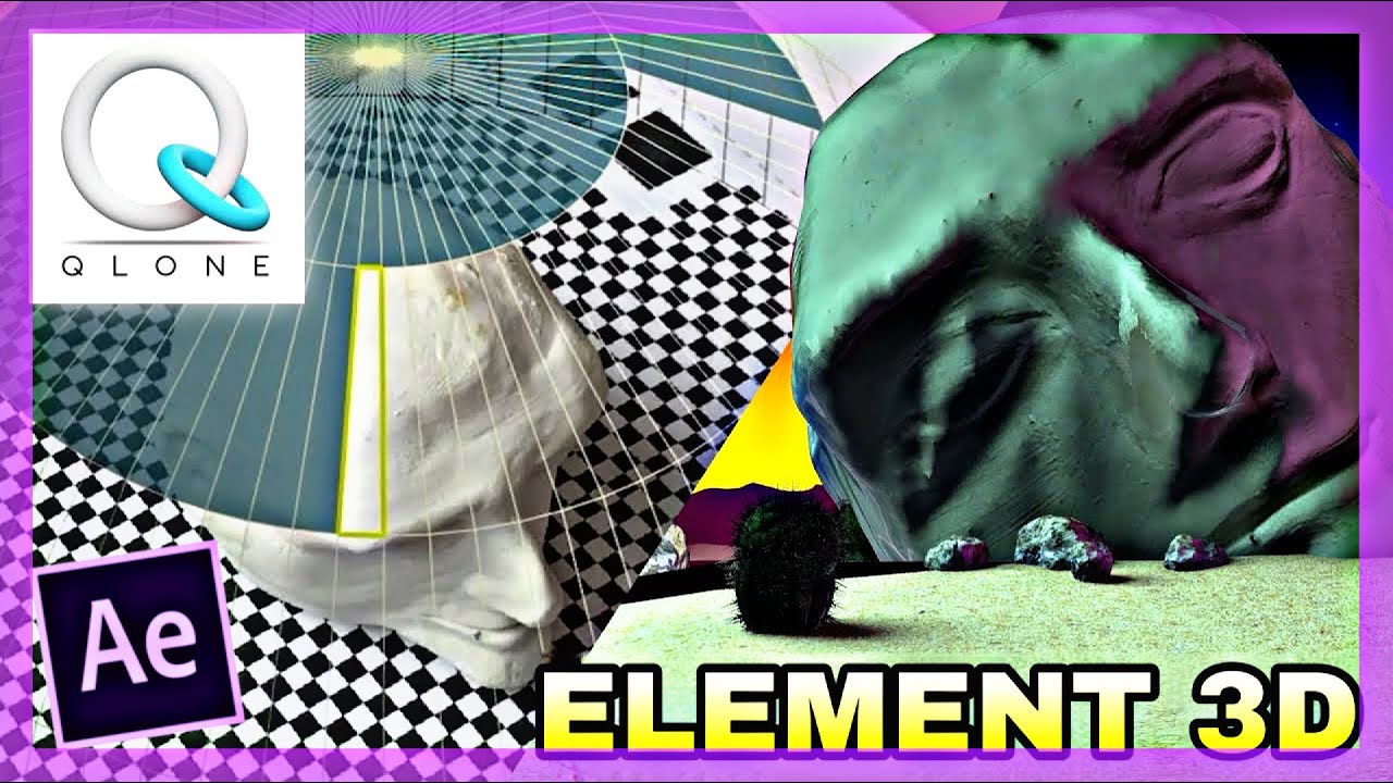 Qlone App 👉🏼 3D Scanning & Import in Element 3D I TUTORIAL - YouTube