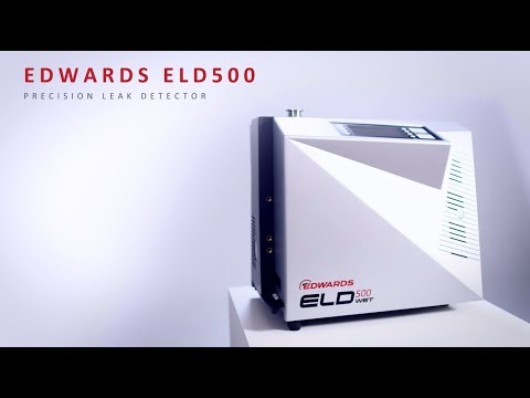 Edwards Presents ELD500 Precision Leak Detector - YouTube