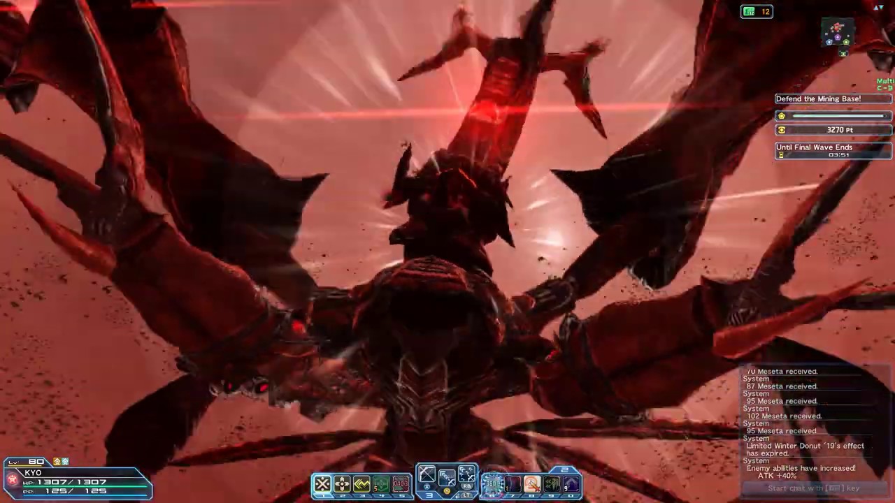 PSO2 - Base Defense: Invasion (XH) - YouTube