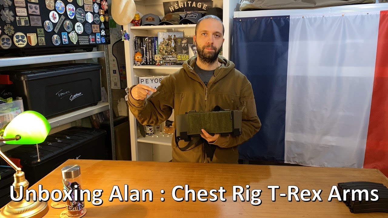 S03E12 Unboxing Chest Rig T Rex Arms - YouTube