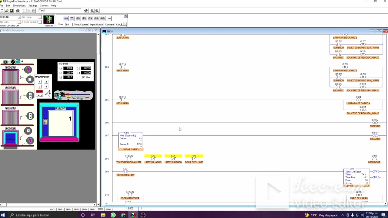 LOGIXPRO PRACTICA ELEVADOR - YouTube
