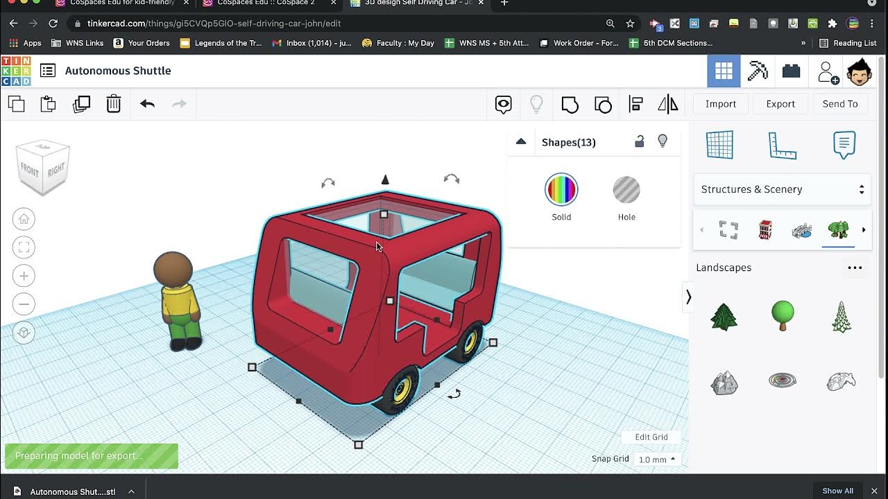 24. New Tinkercad - Export Full Color Models - YouTube