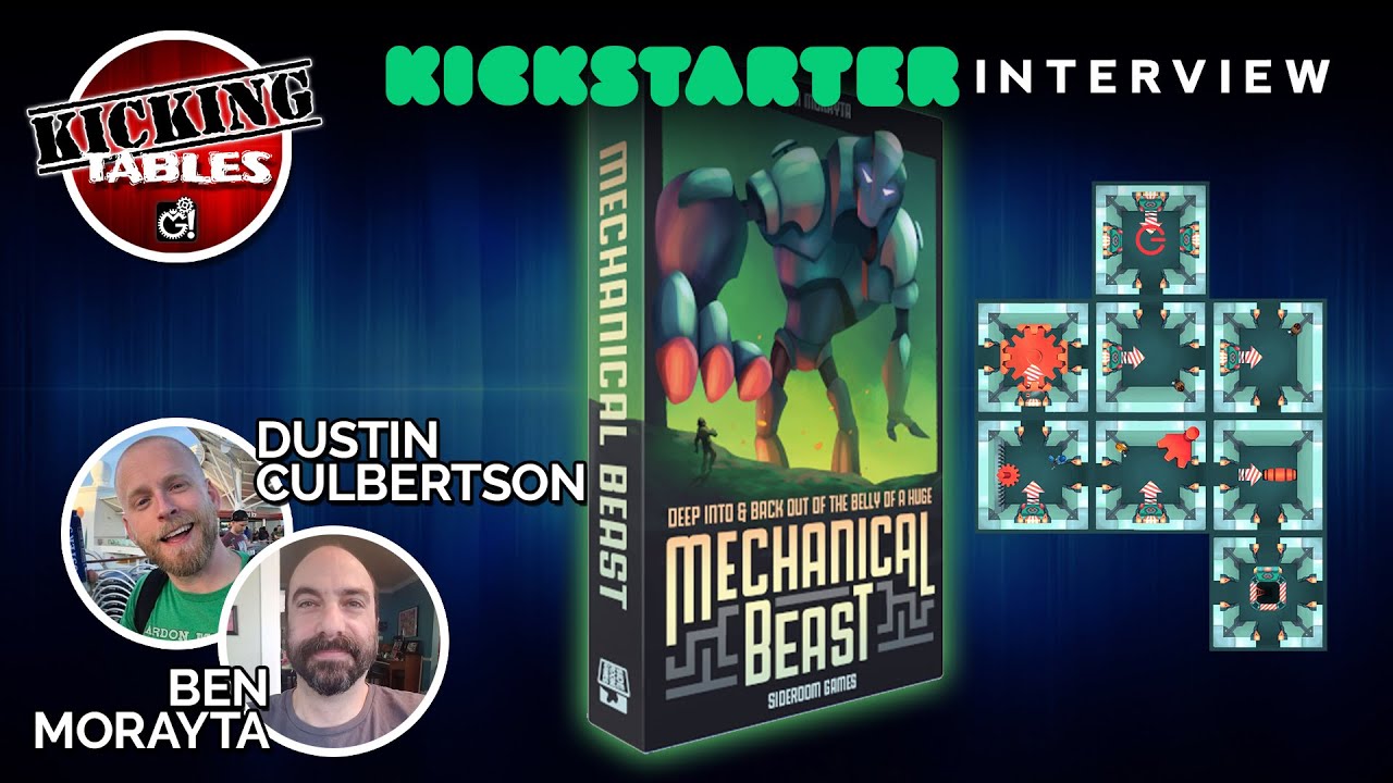 Mechanical Beast Boardgame | Kickstarter Interview with Creator Ben ...