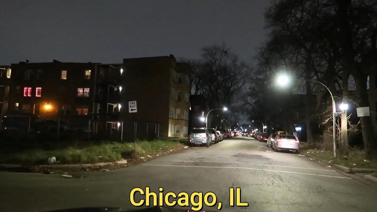 CHICAGO STREETS AT NIGHT VS DETROIT STREETS AT NIGHT - YouTube