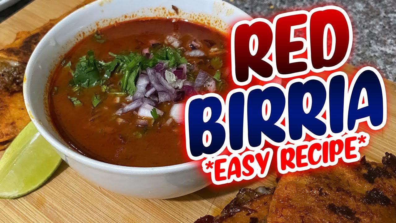 RED Birria de res *Easy Recipe* - YouTube