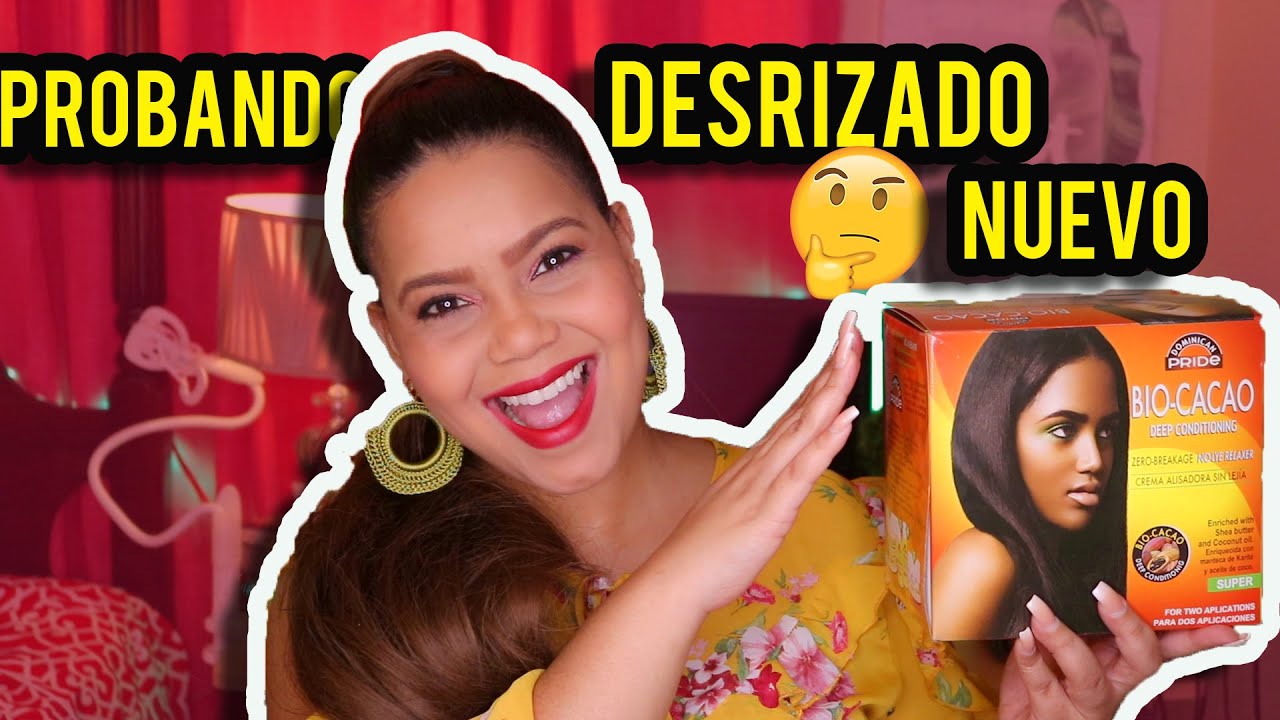 PROBANDO UN NUEVO DESRIZADO EN CABELLO CRESPO NATURAL | PROBANDO ...