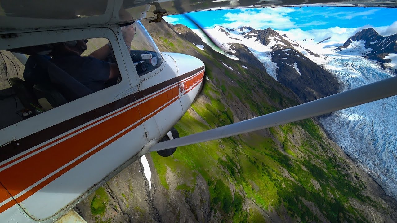 Alaska Skyline: Mountain Flying Tips + Glaciers & Canyons - YouTube