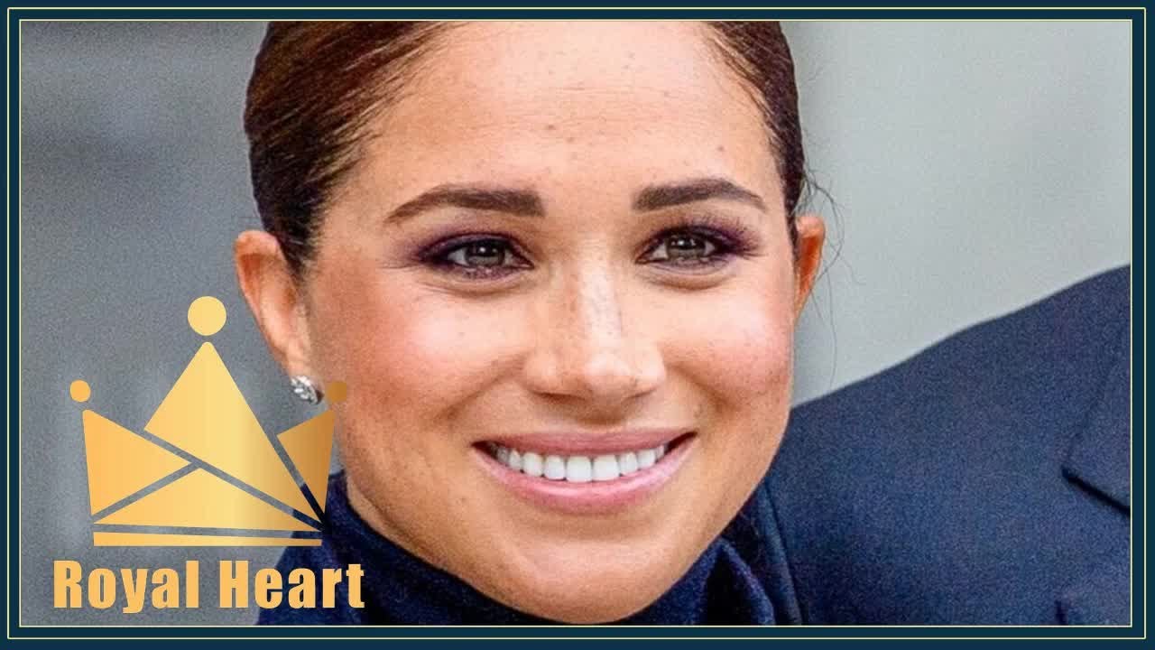 Meghan pictured leaving Marriott hotel after speaking at new event ...