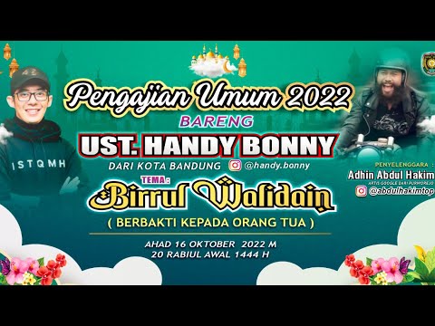 Salinan dari USTAD HANDY BONNY PENGAJIAN UMUM 2022 - YouTube