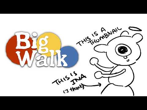 【BIG WALK】I HAVEN'T WALKED PROPERLY IN 2 WEEKS