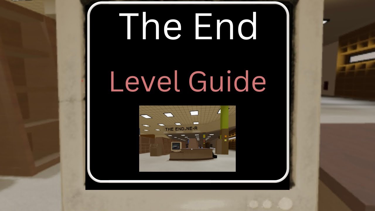 The End level guide Da backrooms - YouTube