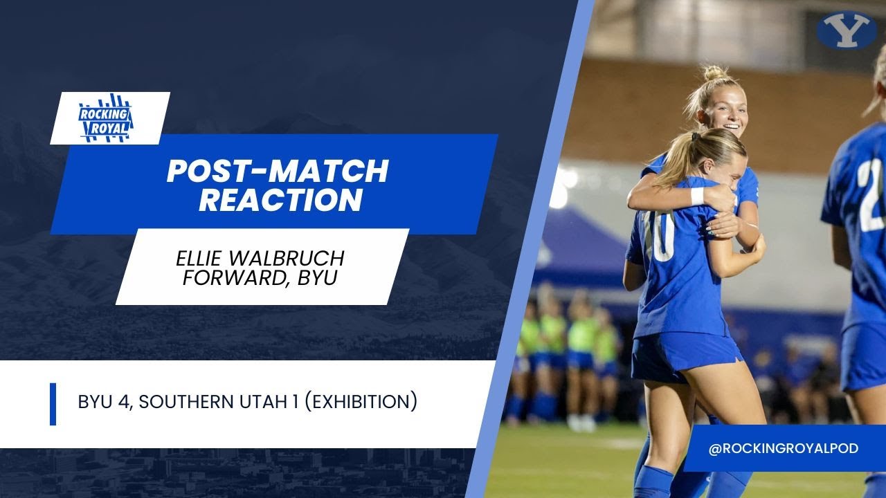 Post-match Reaction | BYU vs. Southern Utah (Exhib.) | FW Ellie ...