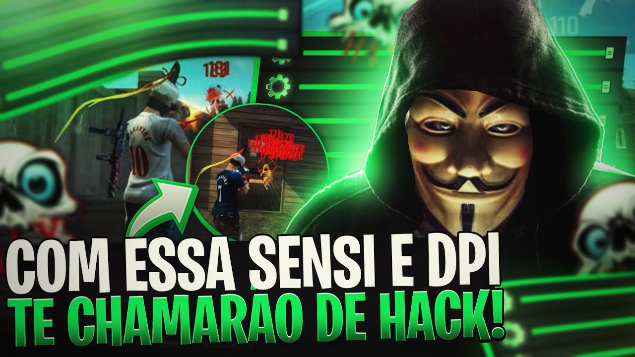 Sensi Igual Hack!😡A MELHOR SENSI E DPI DA NOVA ATUALIZAÇÃO! - Free Fire ...