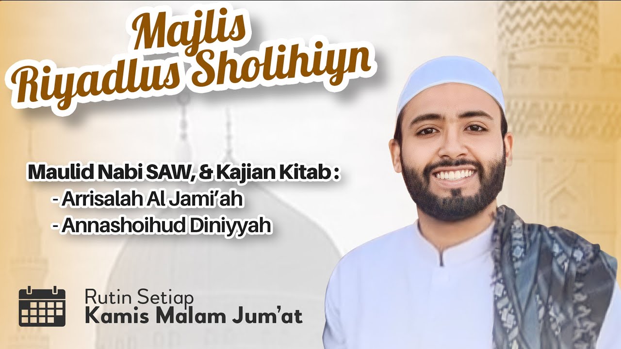 🔴 LIVE : MAJELIS RIYADLUS SHOLIHIYN | HABIB MUHAMMAD BIN HAIDAR AL ...