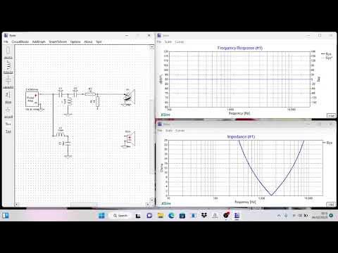Cara desain crossover pasif Part 1 - YouTube