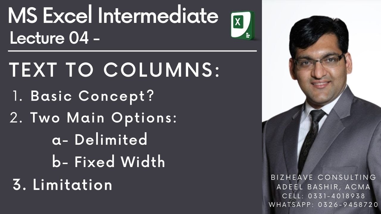 Delimiter In Excel Delimited Fixed Width Text To Columns MS EXCEL Delimiter In Excel Delimited Fixed Width Text To Columns MS EXCEL