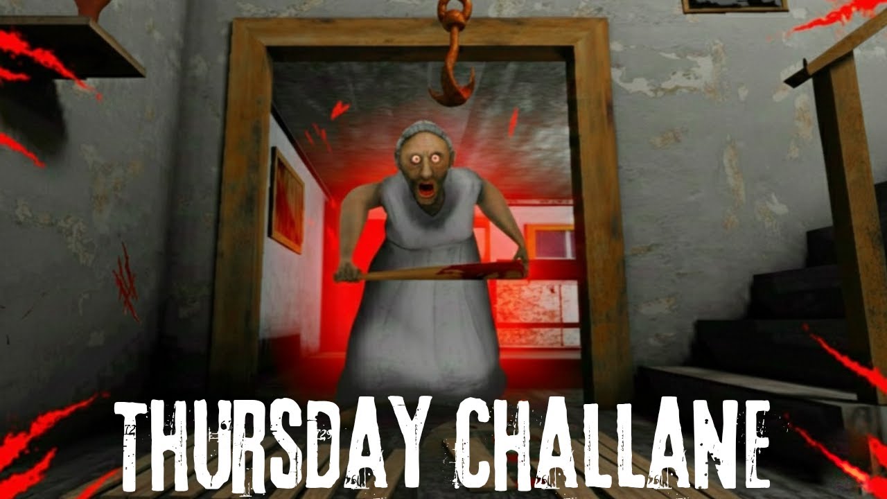 Thursday Challenge at granny house escape || Horror Game of 2026 # ...