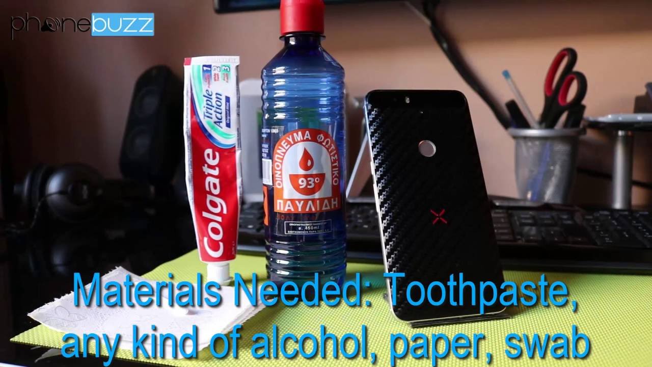 How to fix scratched camera lens (Greek) - YouTube