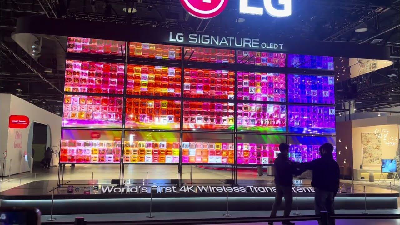 LG_DEMO [CES2024]新たなキャンバスとしてのディスプレイ - YouTube