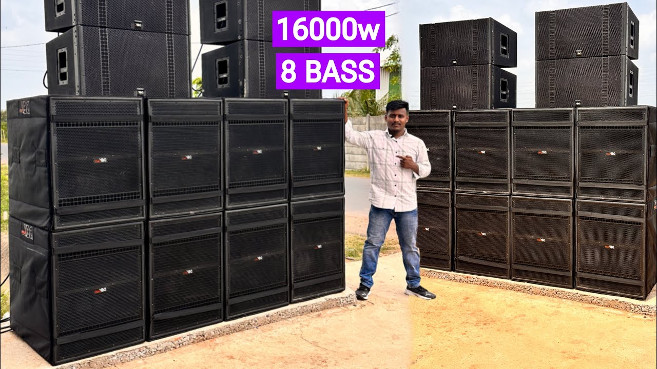 लोग भाग जाएँगे BASS चलते ही।16000w Dev Audio Hulk Bass - YouTube