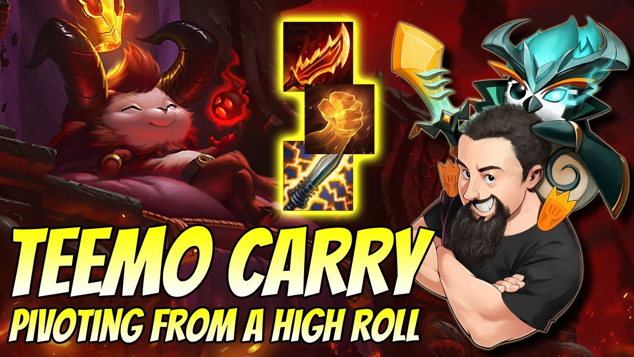 Teemo Carry - Pivot off a High Roll | TFT Reckoning | Teamfight Tactics ...