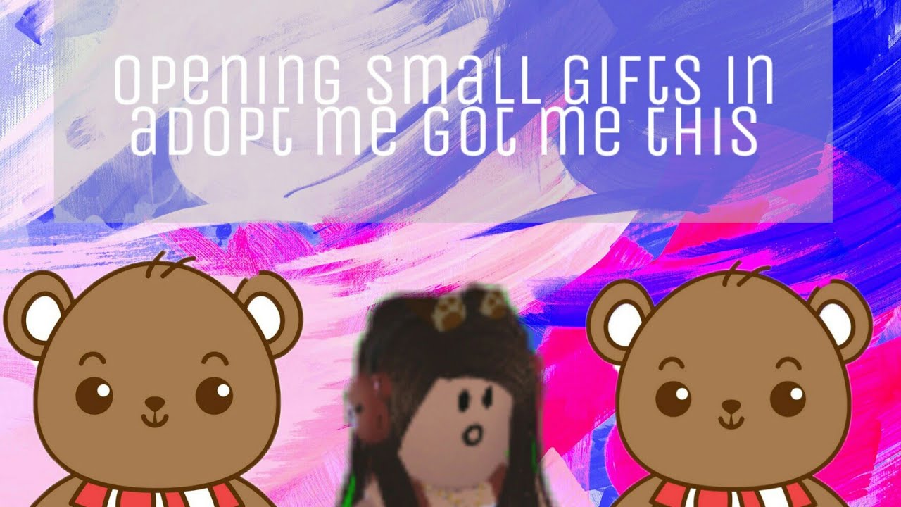 Opening Small Gifts In Adopt Me Got Me This|Dis Is Teddy - YouTube