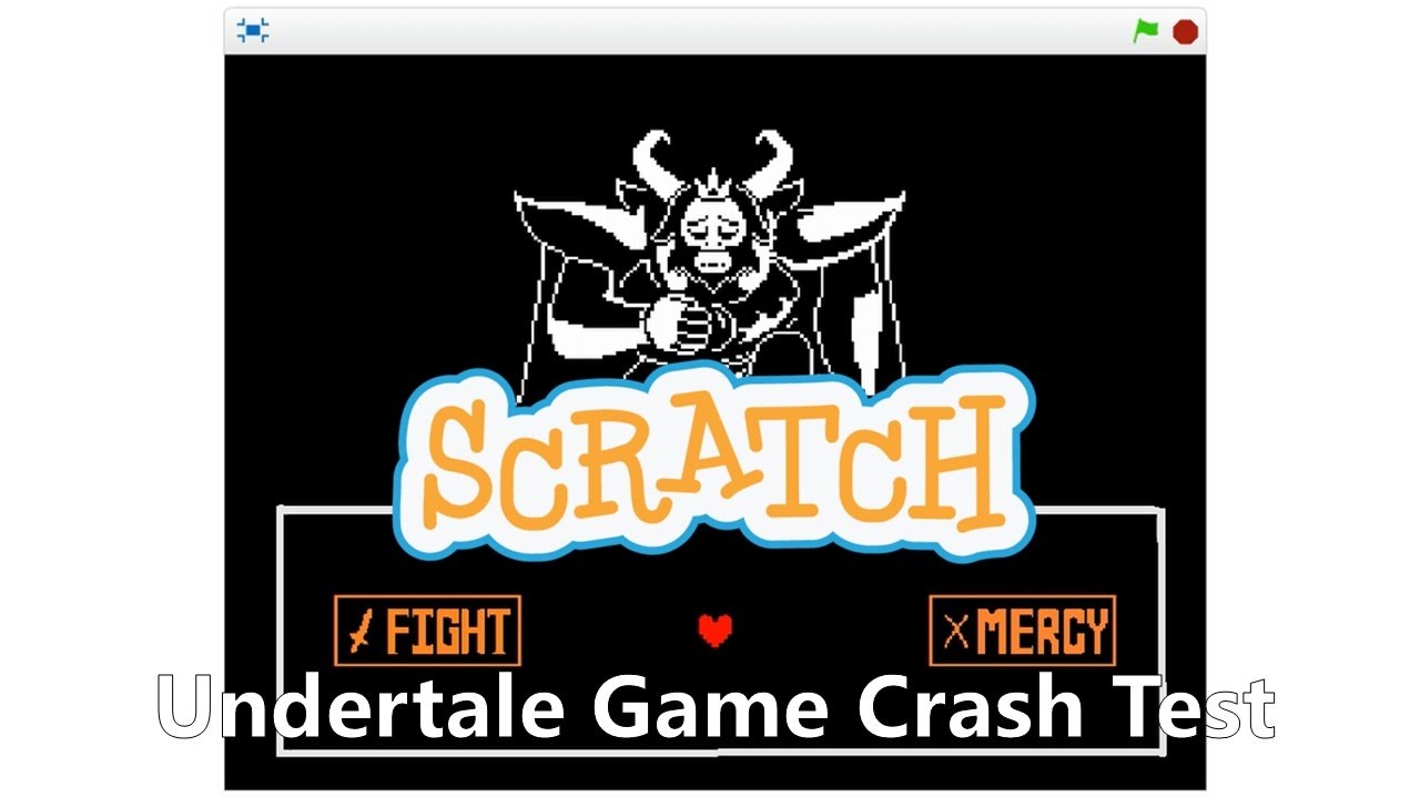 Scratch- Undertale Game Crash Test - YouTube