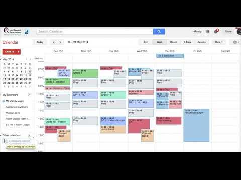 Adding other calendars to your calendar - YouTube