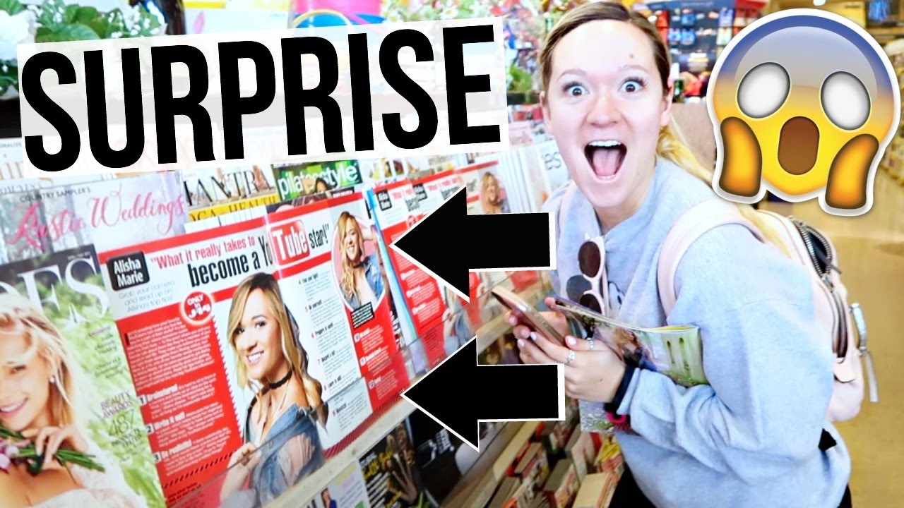 Magazine Cover?!? - YouTube