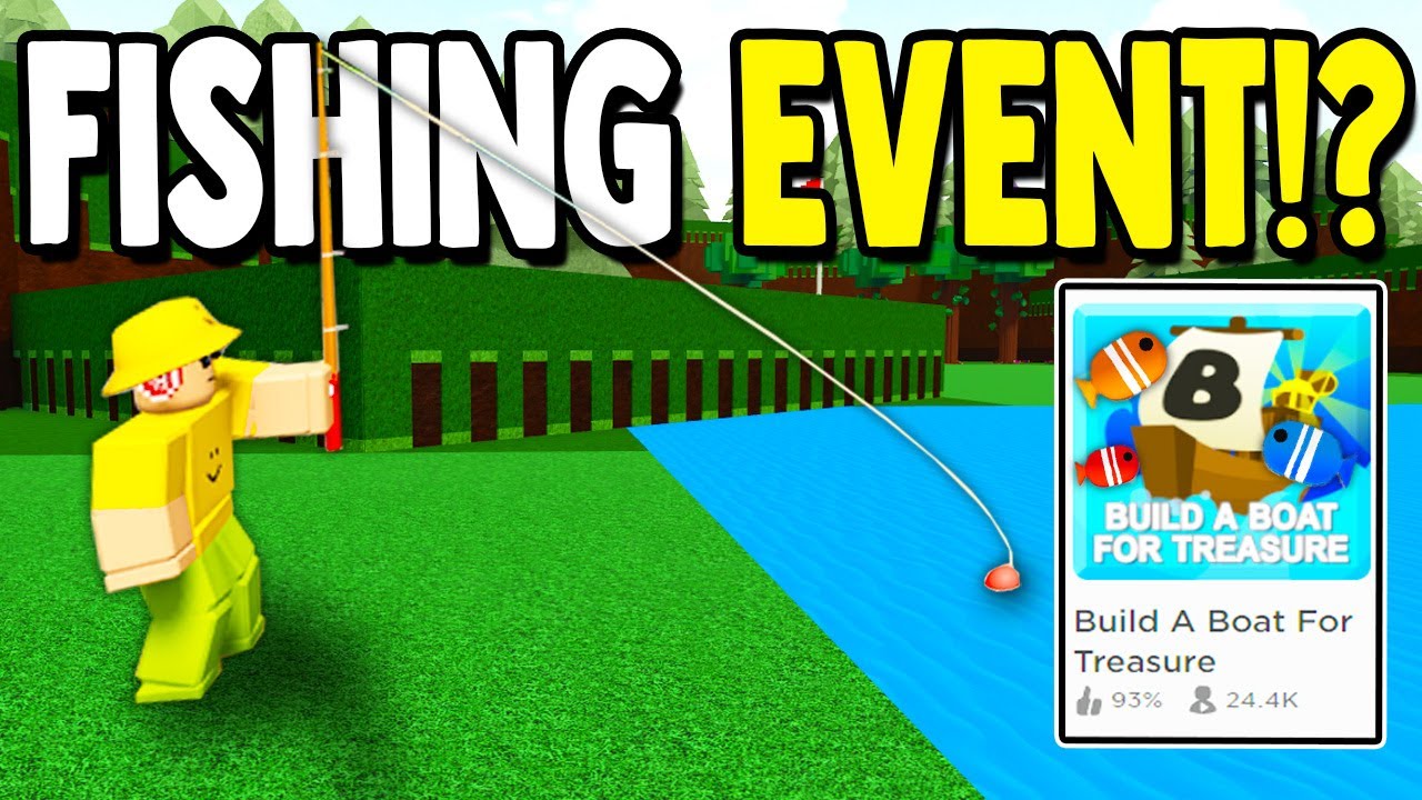 FISHING EVENT UPDATE!! | Build a Boat for Treasure ROBLOX - YouTube