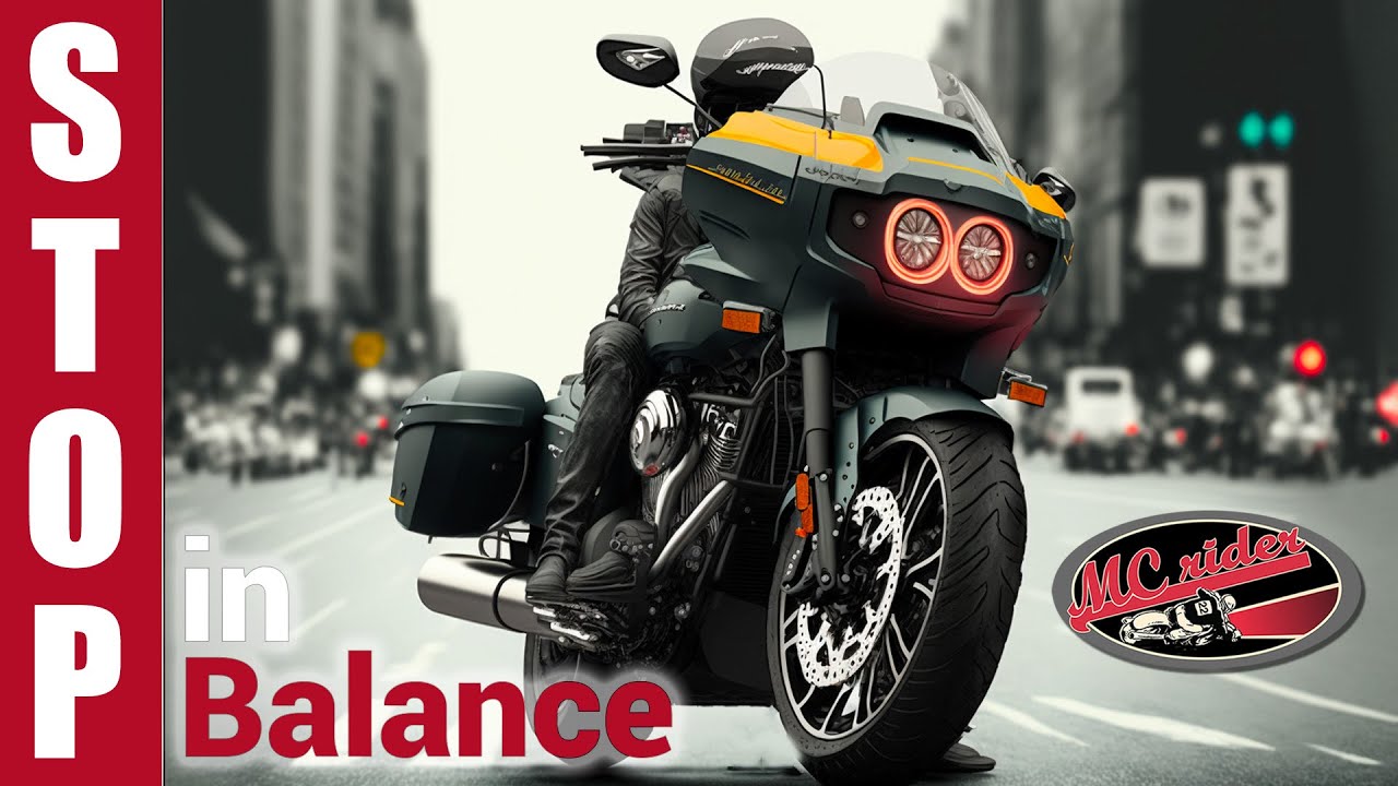 "How to Stop Your Motorcycle with Unbelievable Balance - #3 will Shock ...