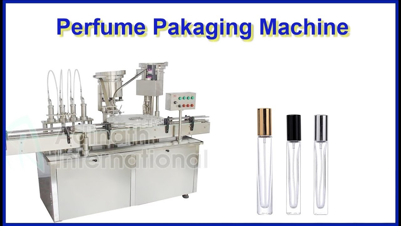 Perfume Packaging Machine, Perfume Filler Machine - YouTube