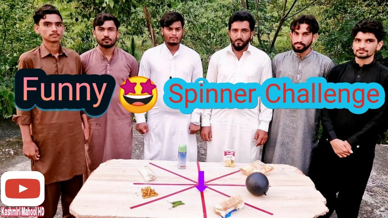 Spinner Challenge Game | Rotate spinner | FUNNY - YouTube