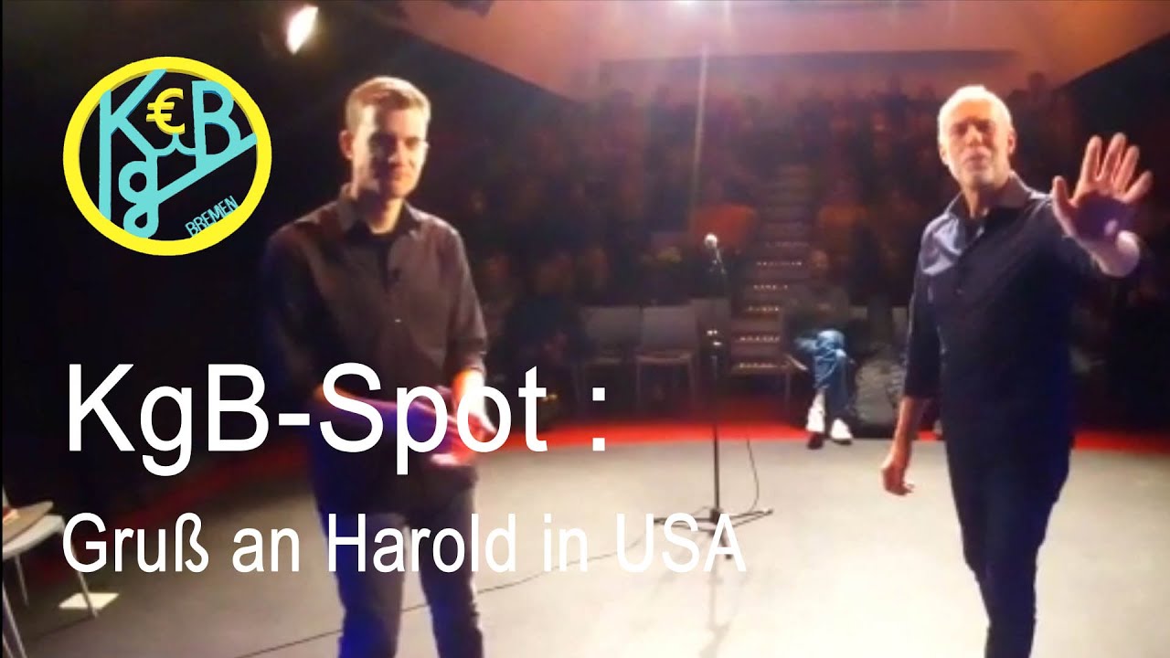 KgB-Spot: Gruß an Harold in USA - YouTube