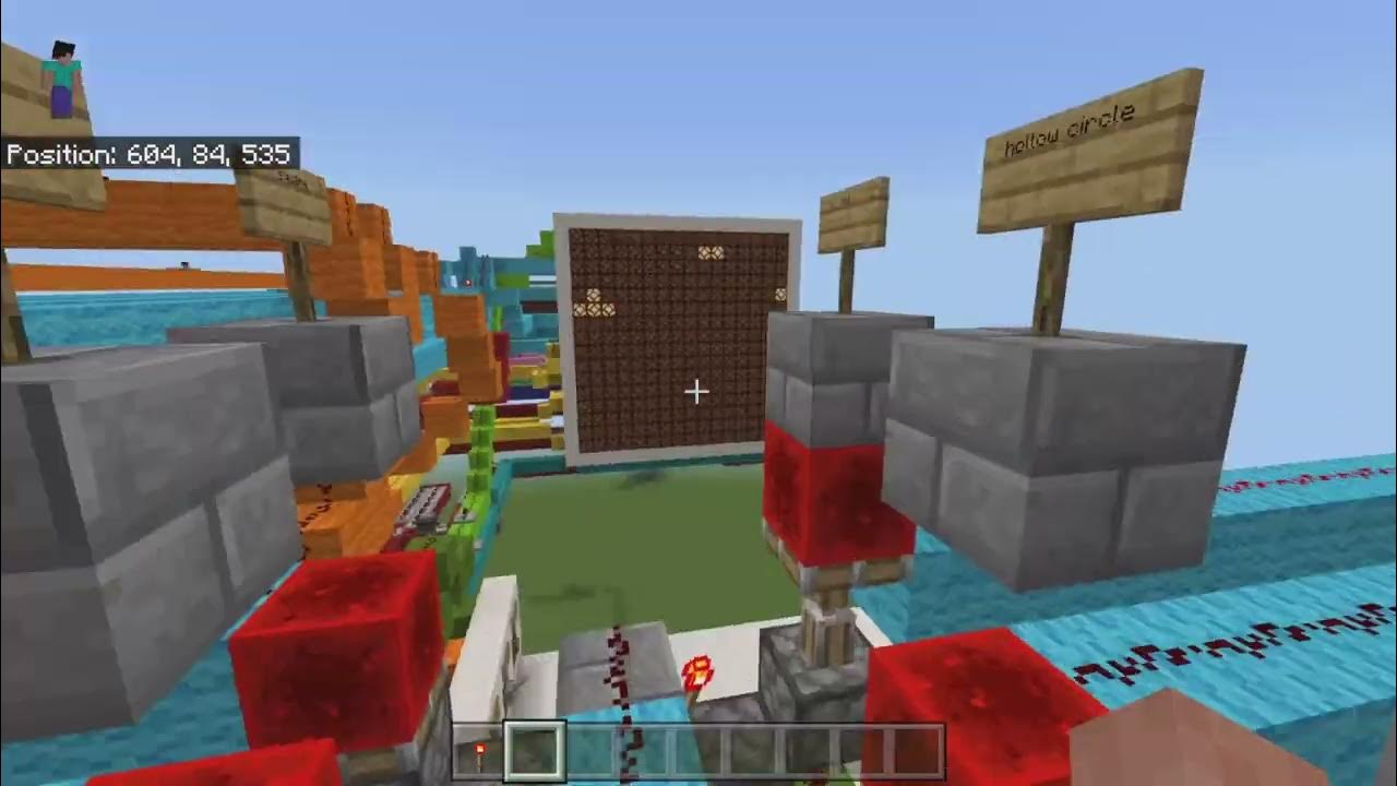 8 bit computer in minecraft! - YouTube