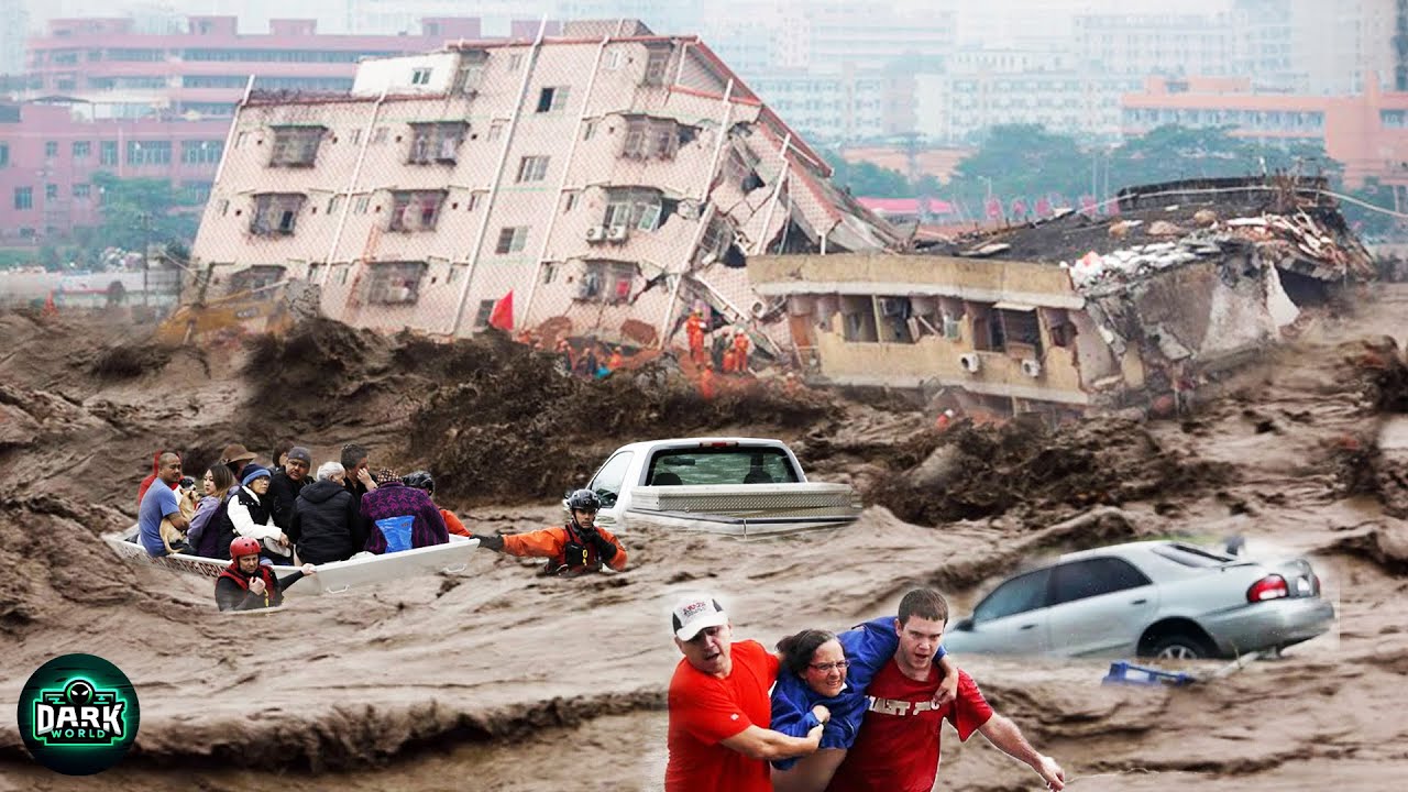 10 Shocking Natural Disasters Caught On Camera #62 | The Whole World Is ...