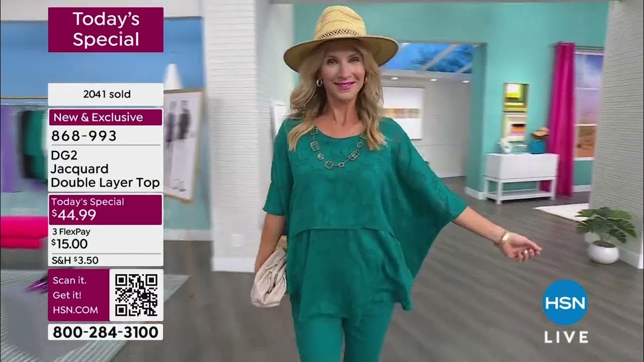 HSN | DG2 by Diane Gilman Fashions Celebration 07.18.2024 - 01 AM - YouTube
