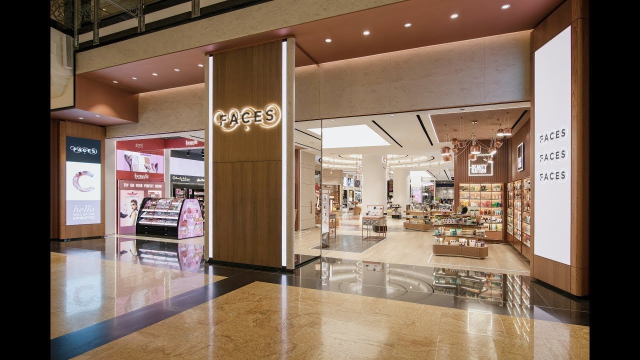 The New Faces Store | Mall of the Emirates - YouTube