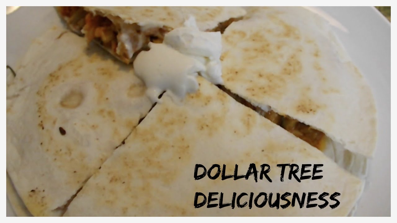 Chicken and Corn Quesadillas (Dollar Tree Dinner) - YouTube