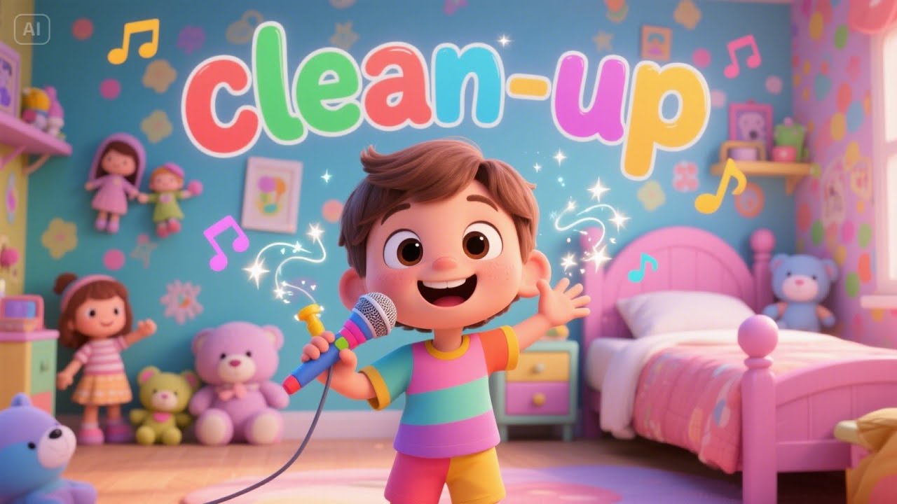 Tidy Up Challenge with Coco – Clean Up Groove! | Fun Cleaning Song for ...