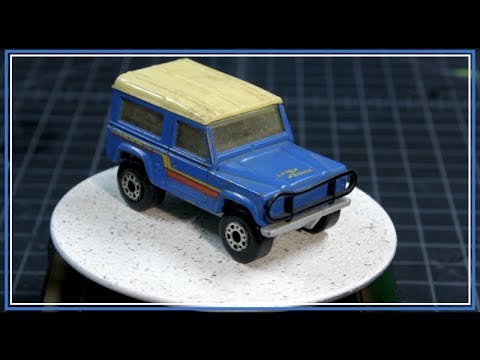 Matchbox Land Rover Ninety Superfast - Custom - YouTube