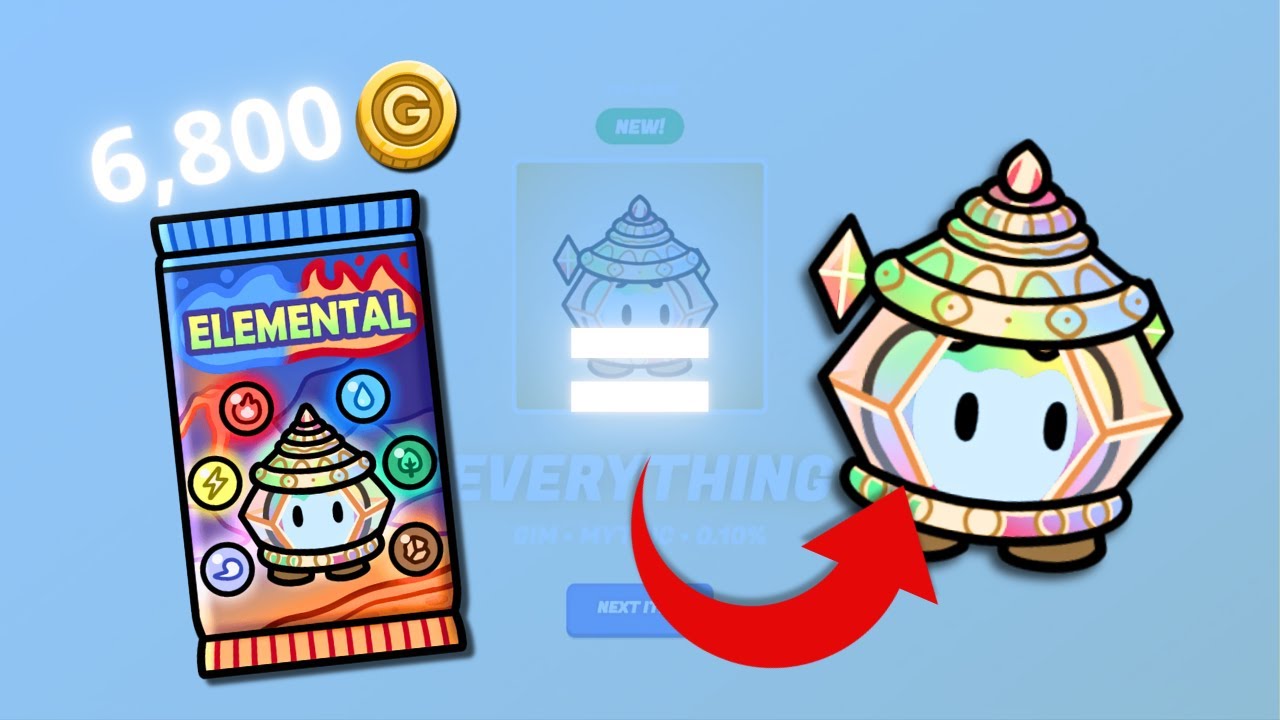 Gimkit Elemental Pack: Unboxing MYTHIC! - YouTube