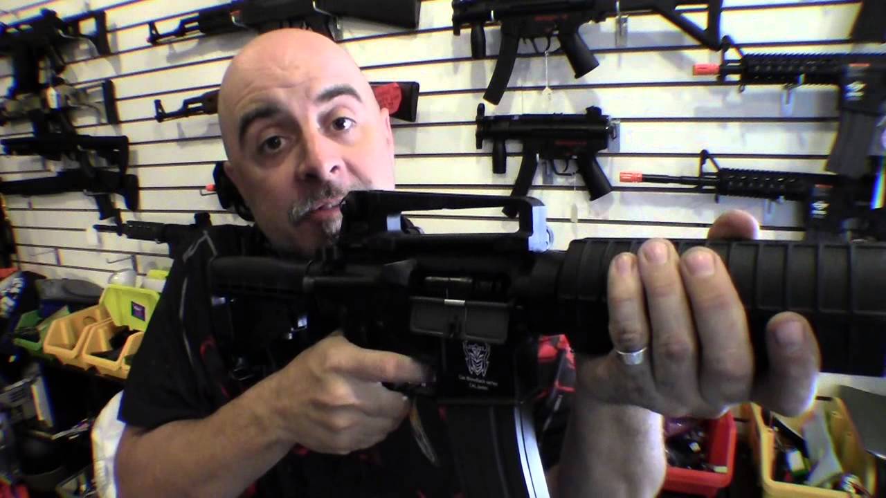 G&G CM16 Gas Blowback Version 2 - YouTube
