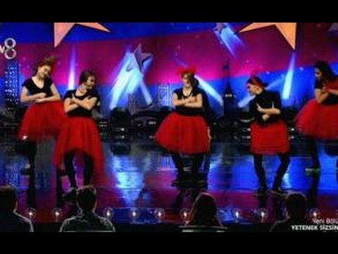Azerbaycanlı gencler Yetenek Sizsiniz Türkiyede - Alarm dance crew