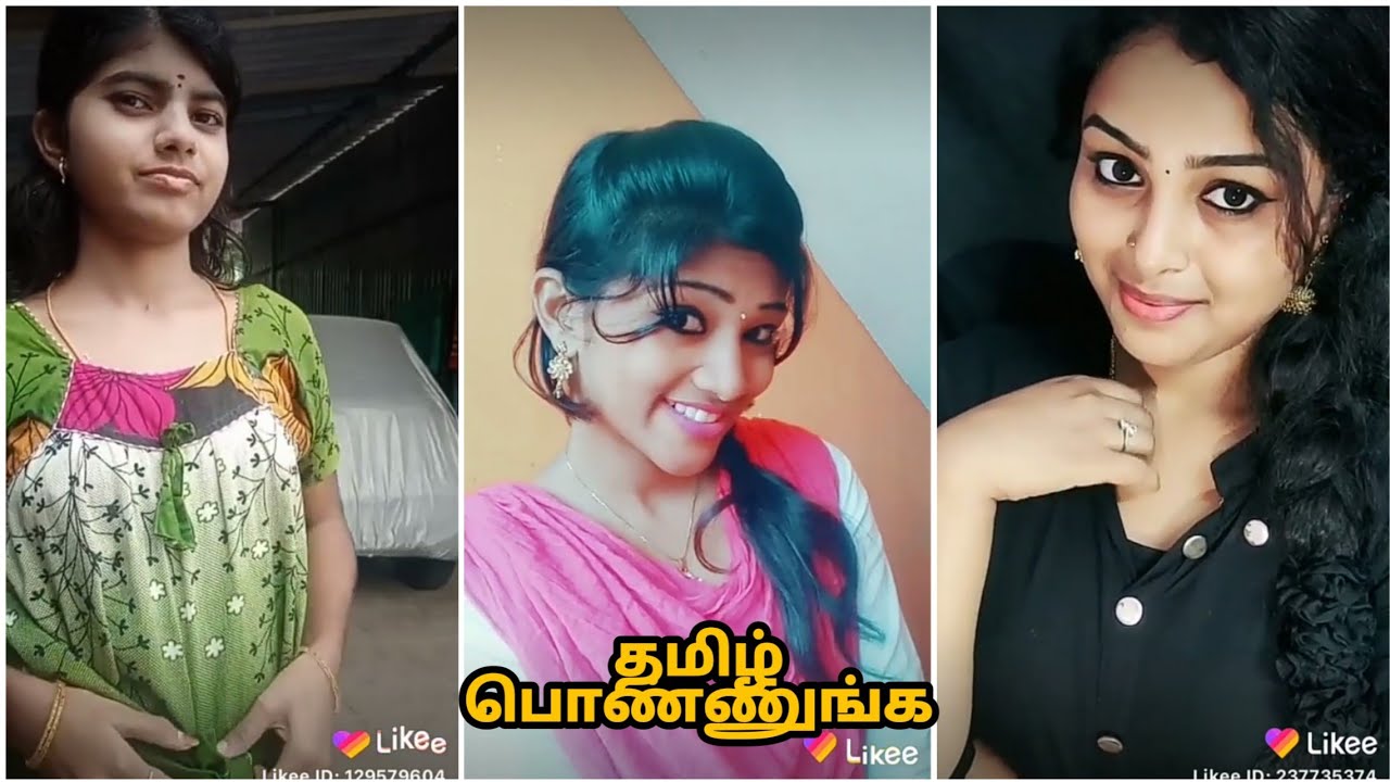 Tamil Girls Dubsmash Videos Tamil Tik Tok Videos Tamil Beautiful