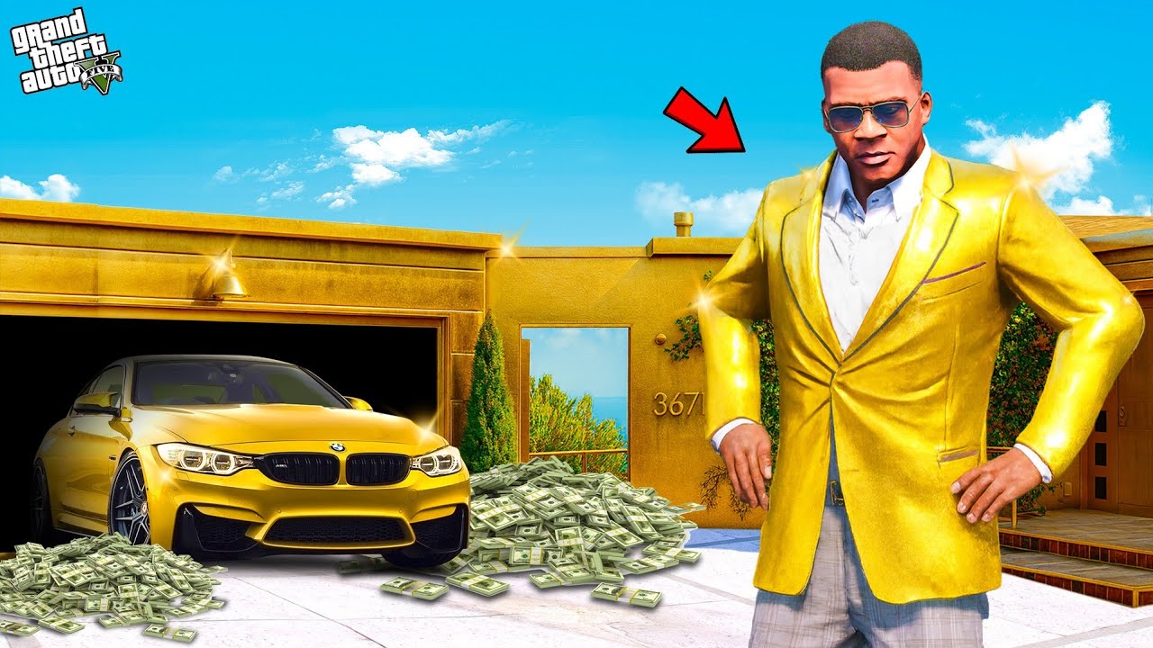 Franklin Become a Rich Man and Buy Bigger luxury House in Gta 5 - YouTube